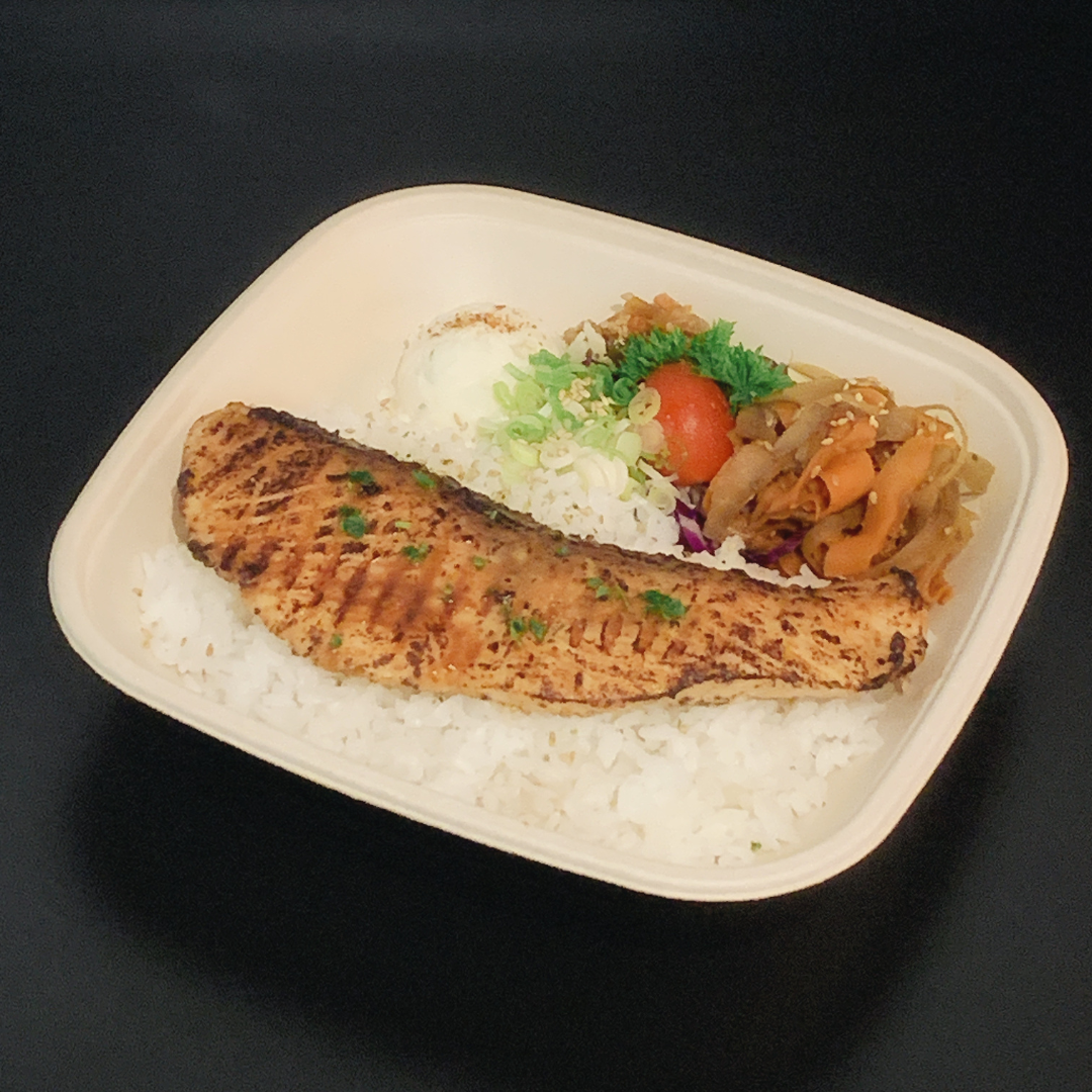 Wild Salmon Bento | Guzzu Bento-ya DTLA